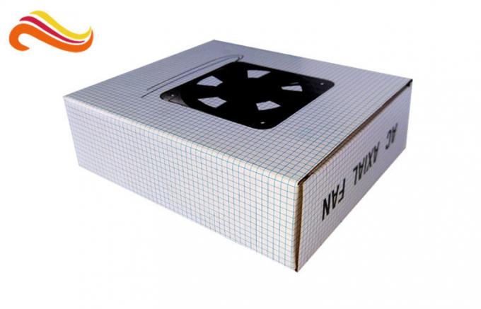 Easy Open Corrugated Paper Box Custom Crash Lock Base For Packaging