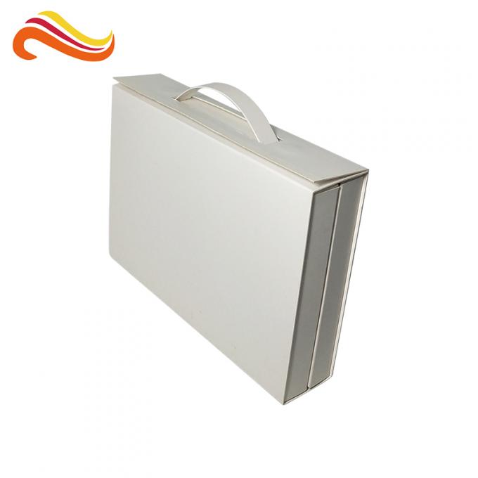 White Color Folded Leaflet Printing Cardboard Box Paper Material ...