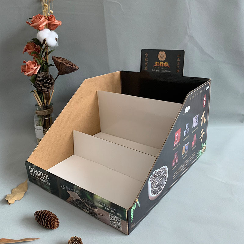 Supermarket Food Display Box Corrugated Packaging Box Color Box Paper ...