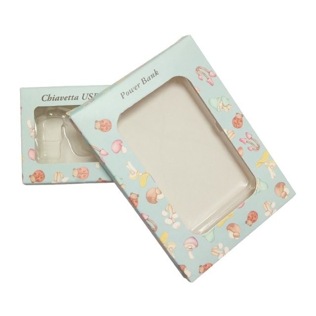 Foldable Customized Card Board Packaging Box Clear PVC Window Paper ...