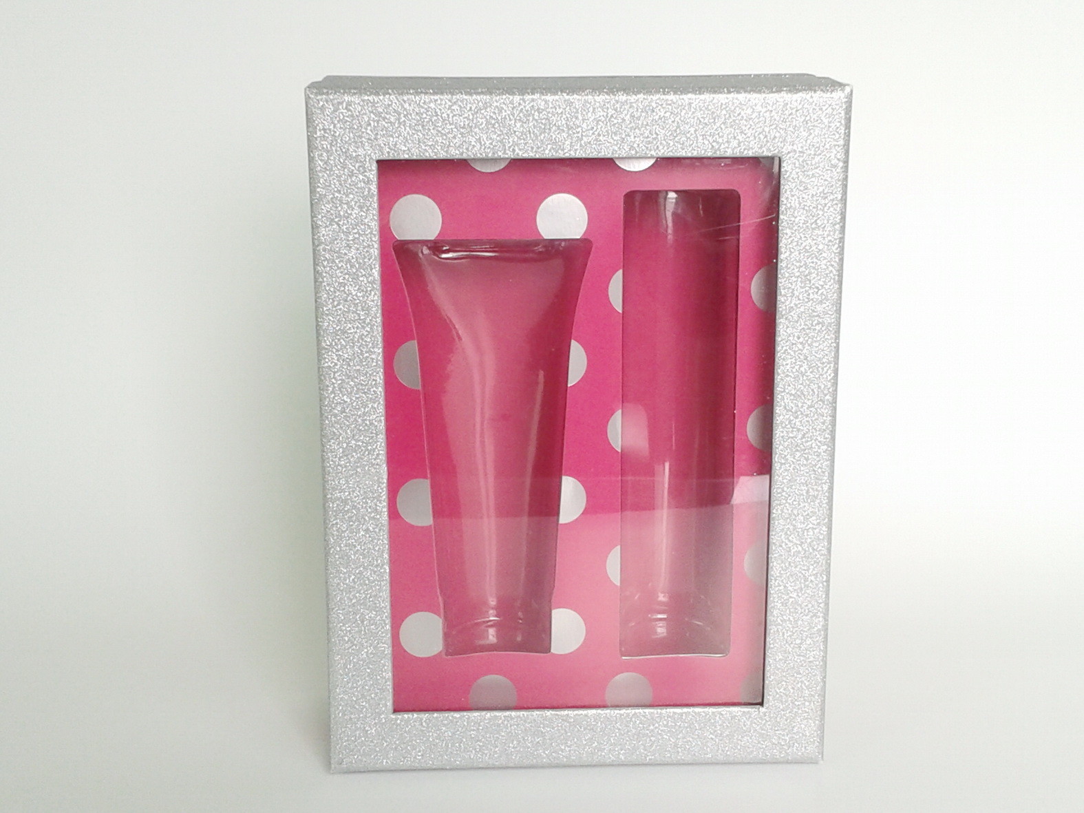 Fashion Glitter Rigid Gift Boxes With Plastic Tray, Customized Coated ...