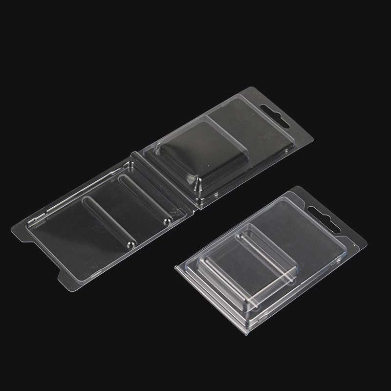 Blister packaging box transparent inner pvc custom folded plastic ...