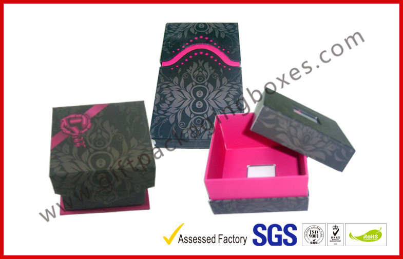 Customized Design Offset Printing Apparel Gift Boxes , Jewelry / Ring ...