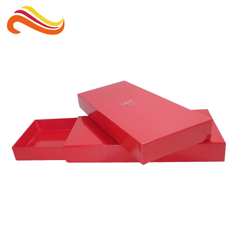 Handmade Glossy Lamination Gift Packaging Drawer Boxes durable With Hot ...
